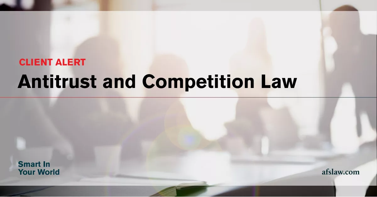DOJ Antitrust Division Announces Withdrawal of Information Sharing ...