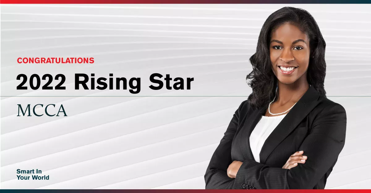 Pulliam Named MCCA “Rising Star” for 2022 | ArentFox Schiff