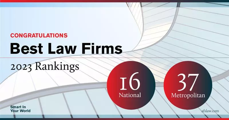 ArentFox Schiff Earns 53 Top-Tier “Best Law Firms” Rankings | ArentFox ...