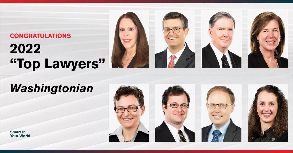 Eight Lawyers Named Among Washingtonian’s 2022 “Top Lawyers” | ArentFox ...