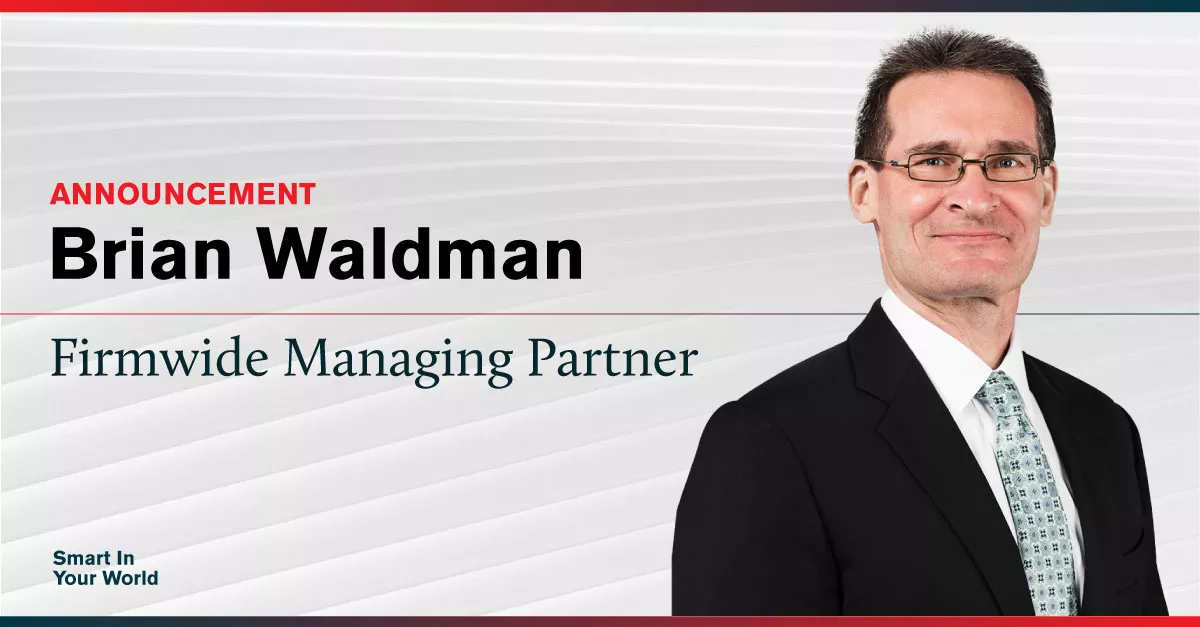 ArentFox Schiff Names Brian Waldman as Firmwide Managing Partner ...